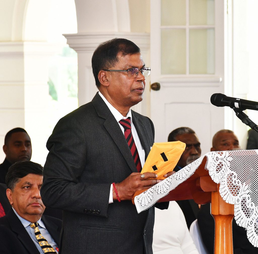 New Government Ministers Sworn In | Office of the Prime Minister Fiji