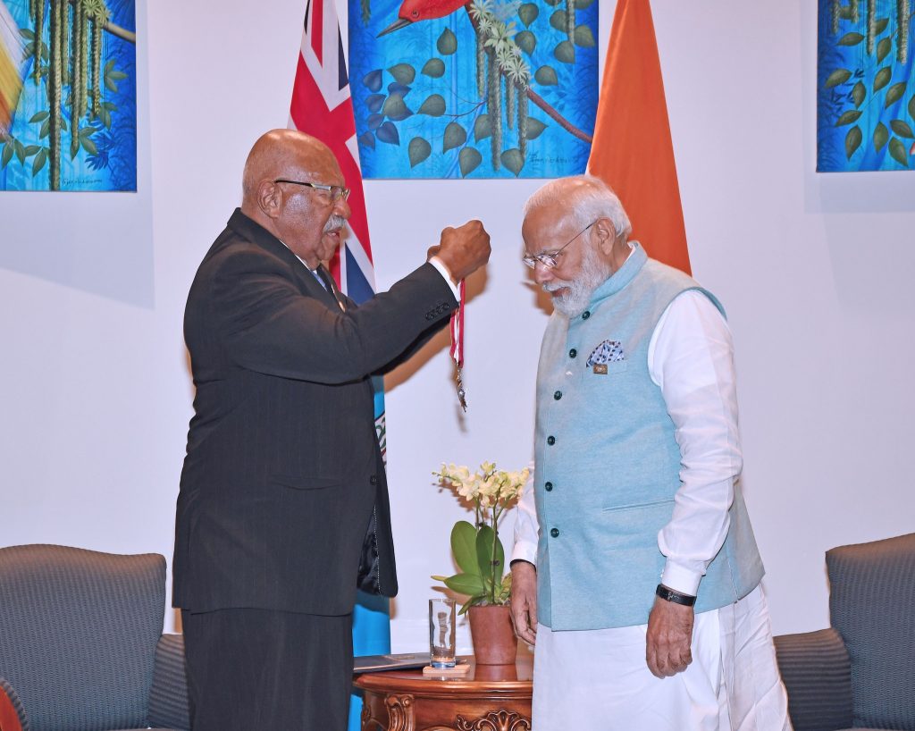 PM MODI CONFERRED WITH FIJI’S HIGHEST HONOUR (23-05-23) | Office of the Prime Minister Fiji