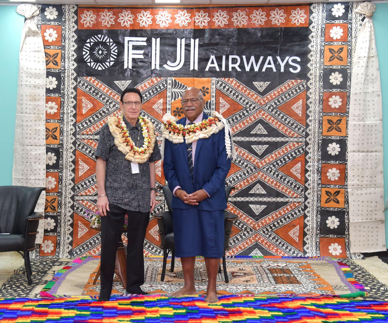 PRIME MINISTER RABUKA COMMENDS FIJI AIRWAYS STAFF (04-07-23) | Office ...