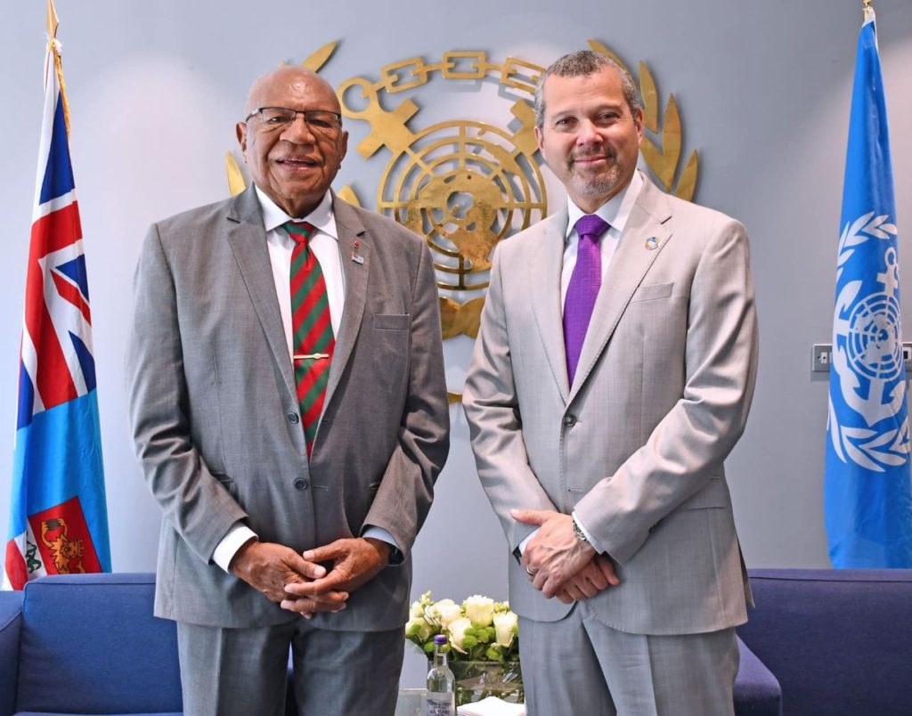 PM RABUKA MEETS WITH INTERNATIONAL MARITIME ORGANISATION SECRETARY ...