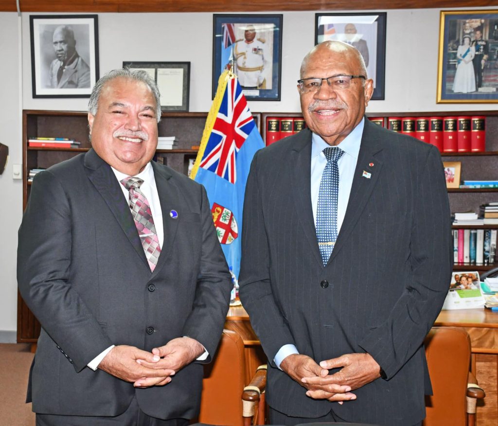 PM RABUKA RECEIVES COURTESY CALL FROM THE NEWLY-APPOINTED PIFs ...